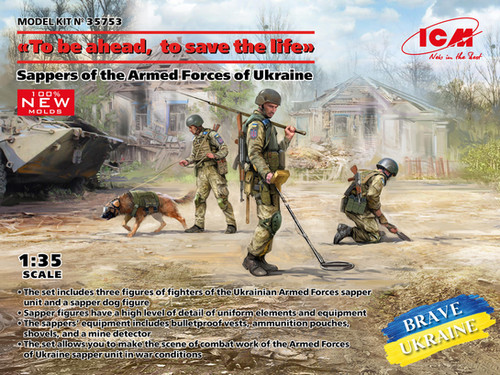 ICM 1/35 UKRAINIAN SAPPERS | Rue 35 Models
