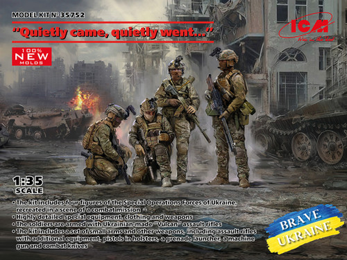 ICM 1/35 UKRAINIAN SPECIAL OPERATIONS FORCES | Rue 35 Models