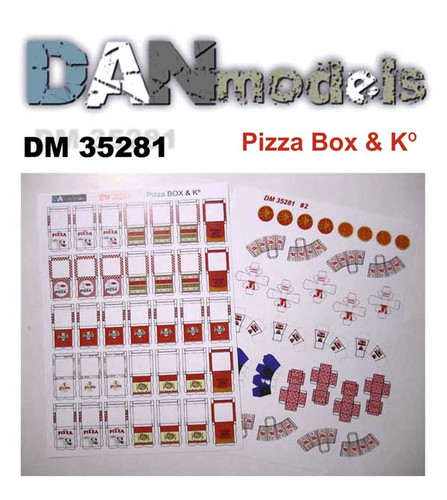 DAN MODELS 1/35 TAKE OUT BOXES | Rue 35 Models