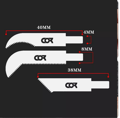 RAZOR SAW - CURVED BLADES | Rue 35 Models