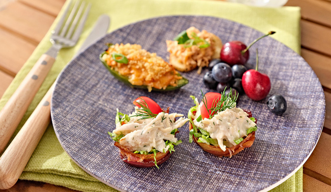 Ranch Chicken BLT Cups | Crider Foods