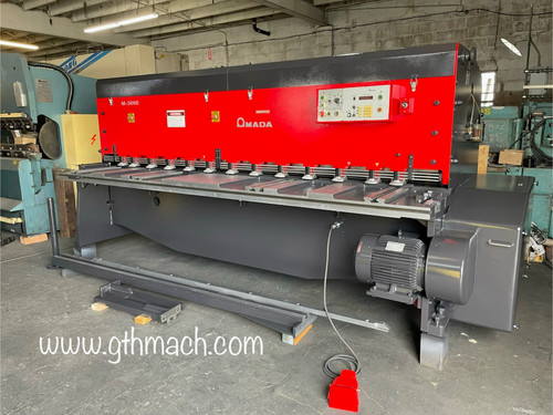 Amada M-3060 Mechanical Shear 10ft X 1/4” Mild Steel Capacity With CNC ...
