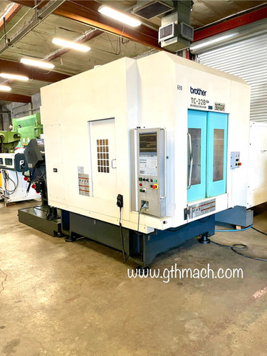 2006 Brother TC-32B CNC Tapping Center With Pallet Changer Chip Mist ...