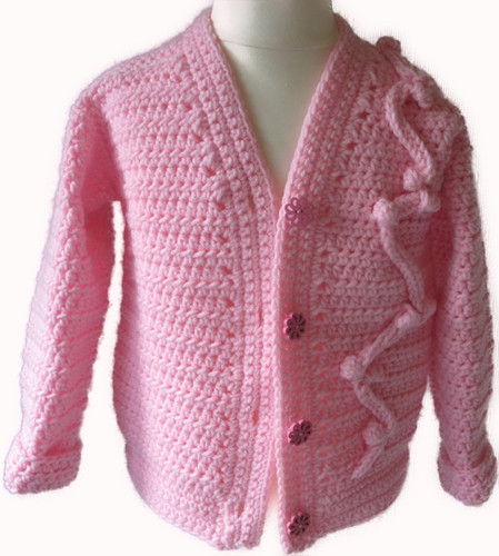 Chunky Pink Cardigan | SerendipityGDDs