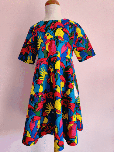 Parrots Dress | SerendipityGDDs