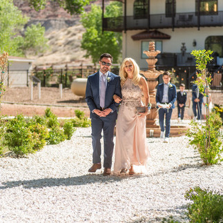 Zion Red Rock Villa- Lacey & Pikey's Zion Destination Wedding
