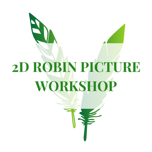 2D Robin Picture Workshop | Feather Felts