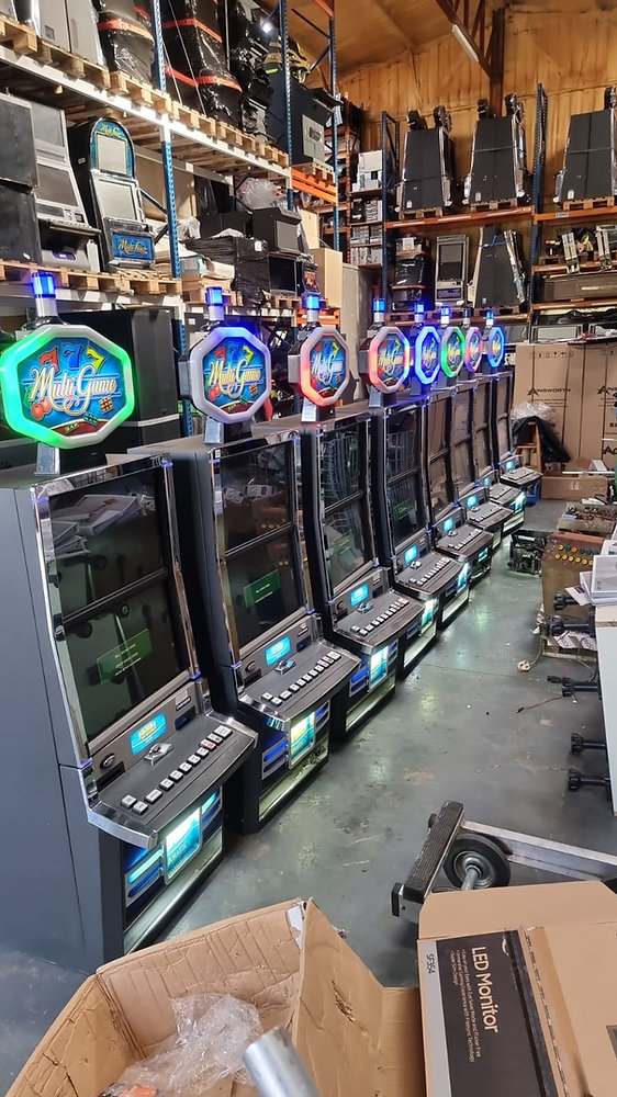30 x Amatic Multigame machines sent to West Africa