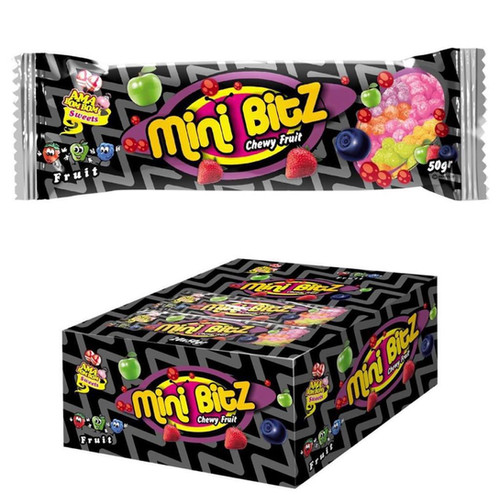 MINI BITZ CHEWY CANDY ASSORTED FRUITS | AMA BOM BOM SWEETS