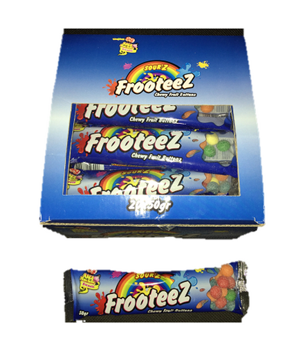 FROOTEEZ CHEWY CANDY SOUR FRUITS | AMA BOM BOM SWEETS