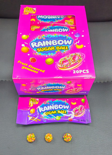 Rainbow Sugar Ball 20’s | AMA BOM BOM SWEETS
