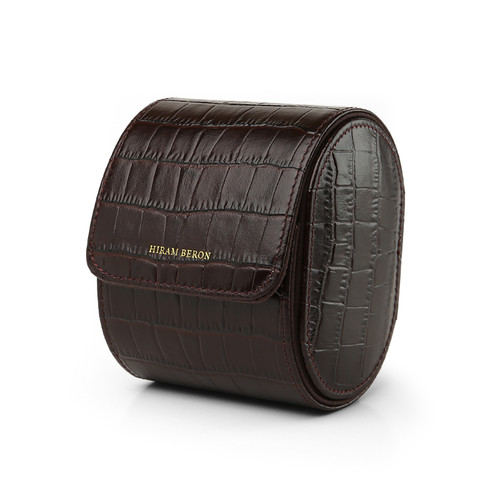 Luxury Leather Watch Case | www.hiramberon.com