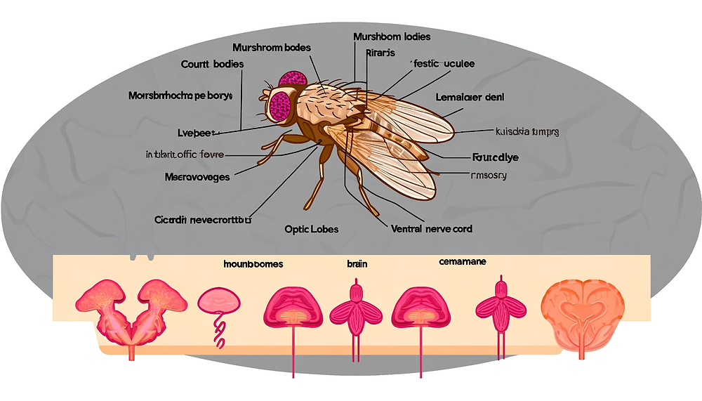 The Fascinating World of Fruit Flies: Neurobiology and Molting