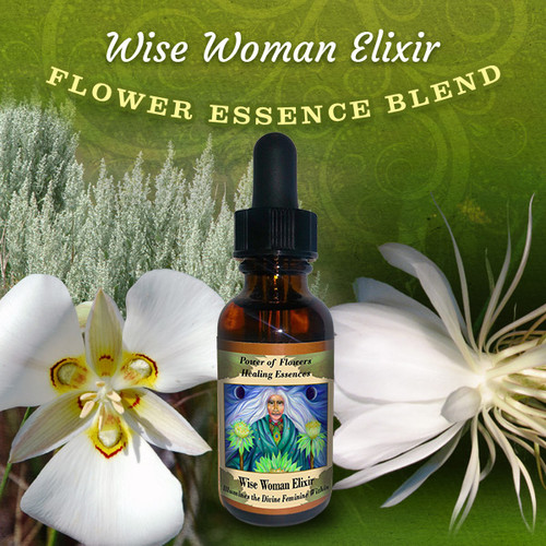 Wise Woman Elixir Flower Essence Blend | Power of Flowers