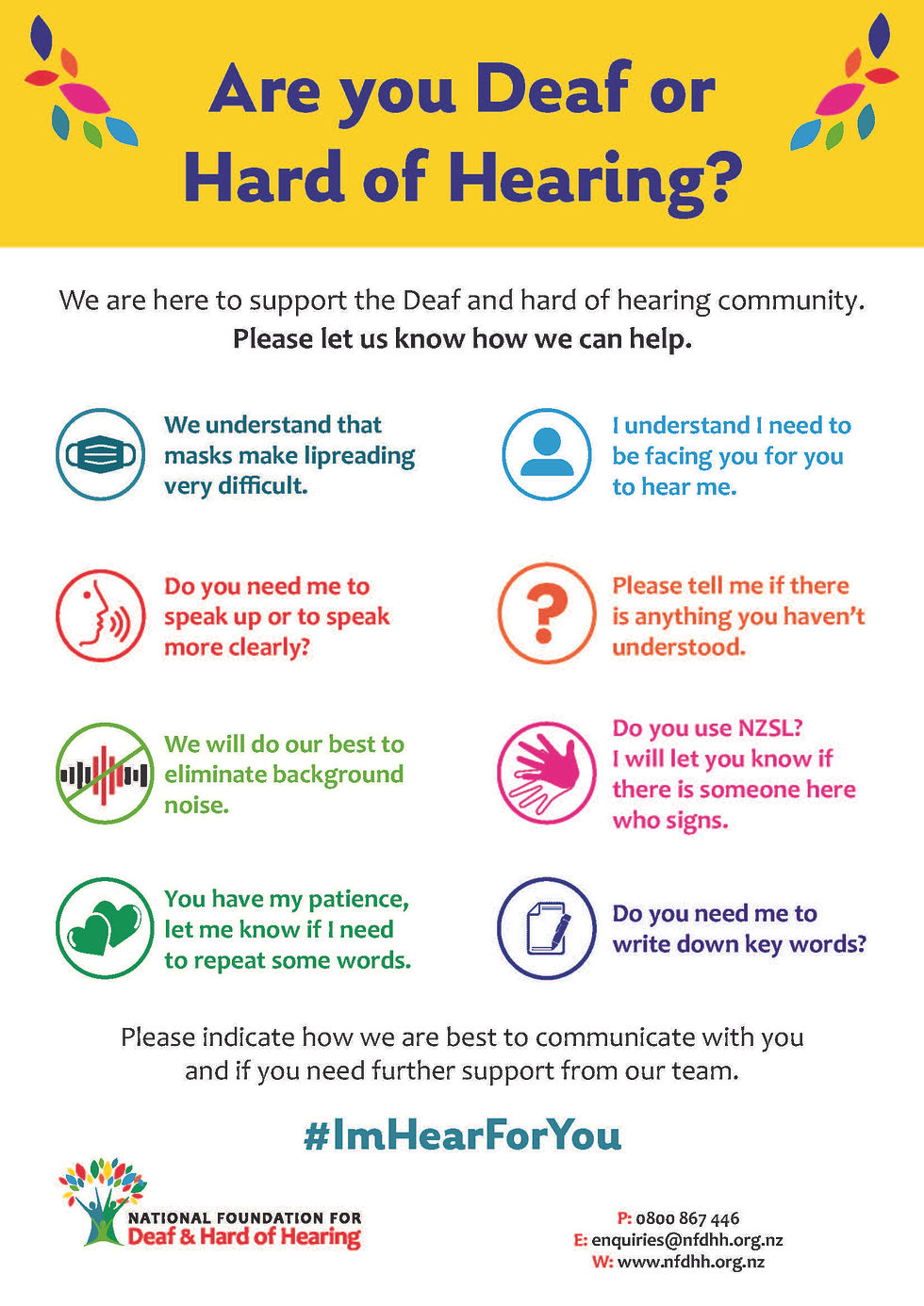 Resources | NFD Hearing Hub