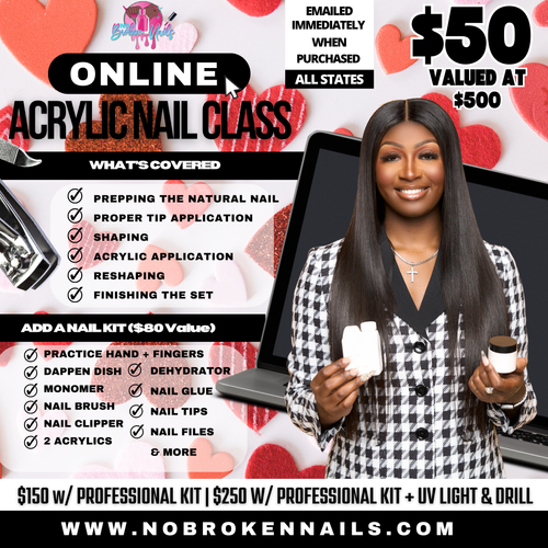 VIRTUAL NAIL COURSE | No Broken Nails
