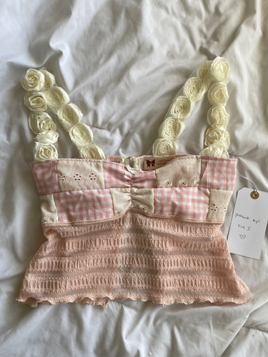 Patchwork top -S | That valley girl