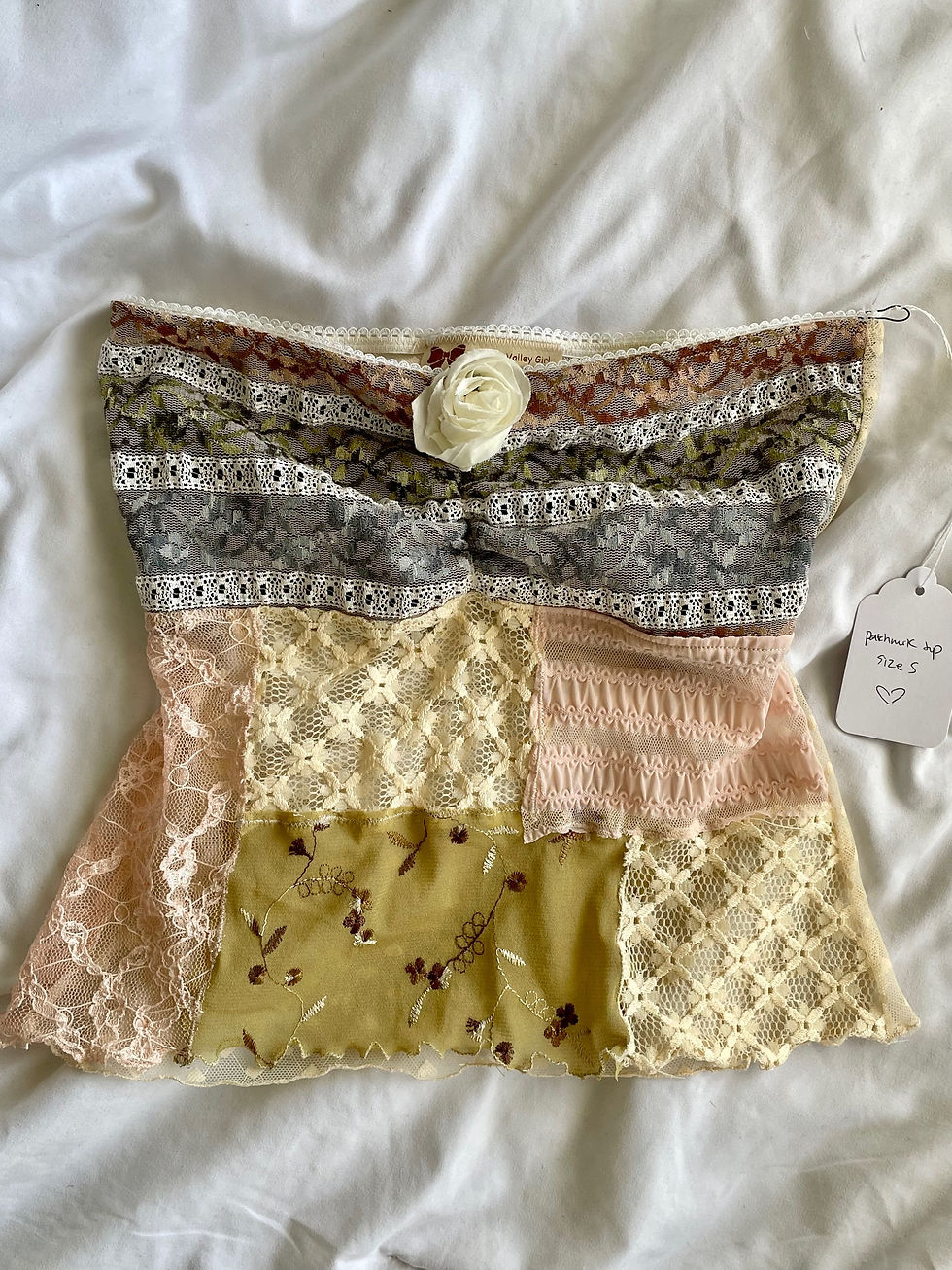 Patchwork top -S | That valley girl