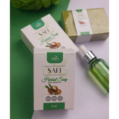 SAFI HERBAL SOAP WITH ARGAN OIL & OLIVE OIL | Hushd
