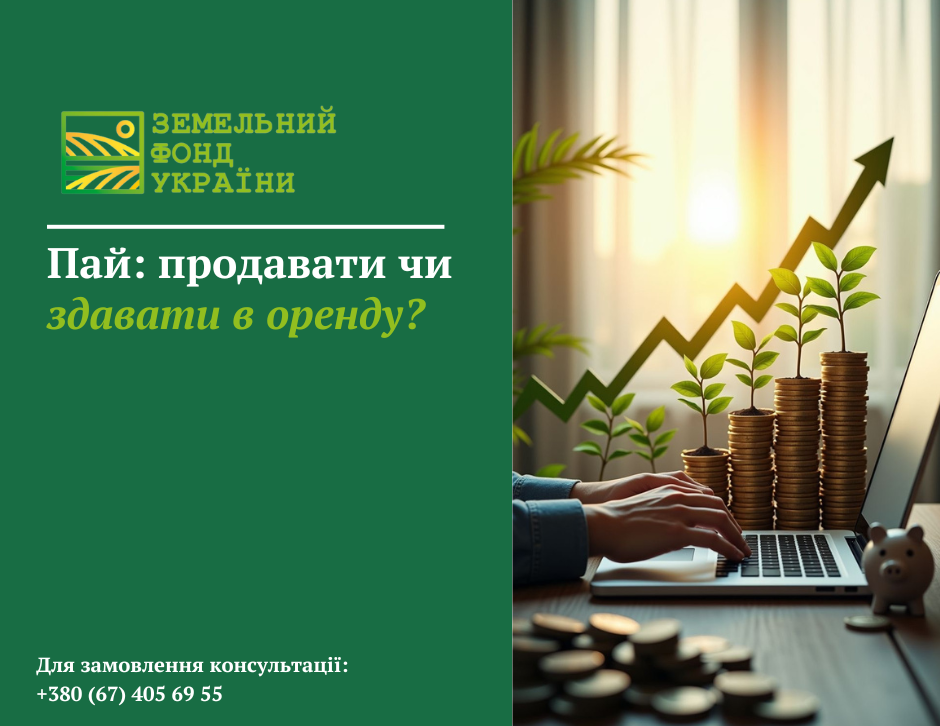 Пай: продавати чи здавати в оренду?