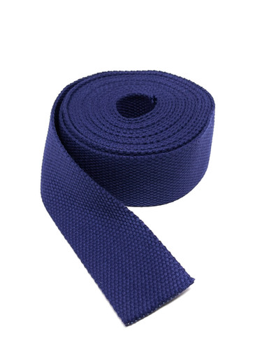 Cotton Poly Webbing - PERSIAN BLUE | GeorgiaGirlStitches