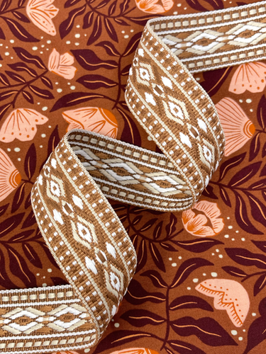 1 ½" Wren Webbing - AUTUMN FIELDS | GeorgiaGirlStitches