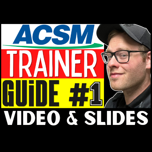 ACSM-CPT Study Questions (Downloadable Video) | Sorta Healthy