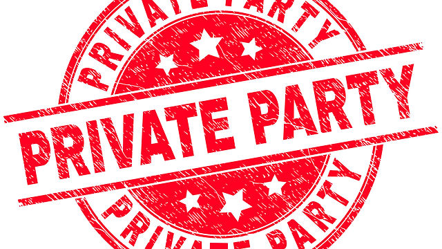 Private Party Logo Party Planner, Balloon Logo Design, Sweets And