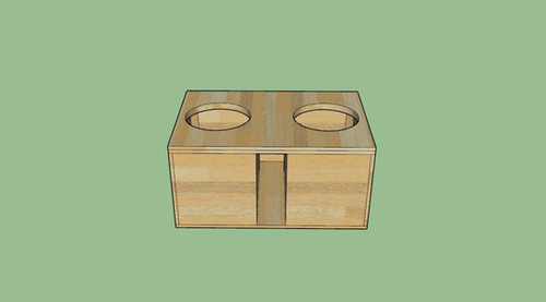 2 Ported 15 inch Subwoofer Box Design | Subwoofer Box Design
