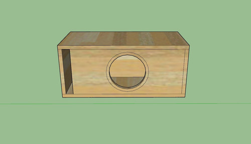 Ported 8 inch Subwoofer Box Design | Subwoofer Box Design