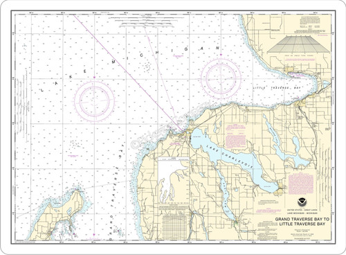 Nautical Chart 14913 'Grand Traverse Bay to Little Traverse Bay ...