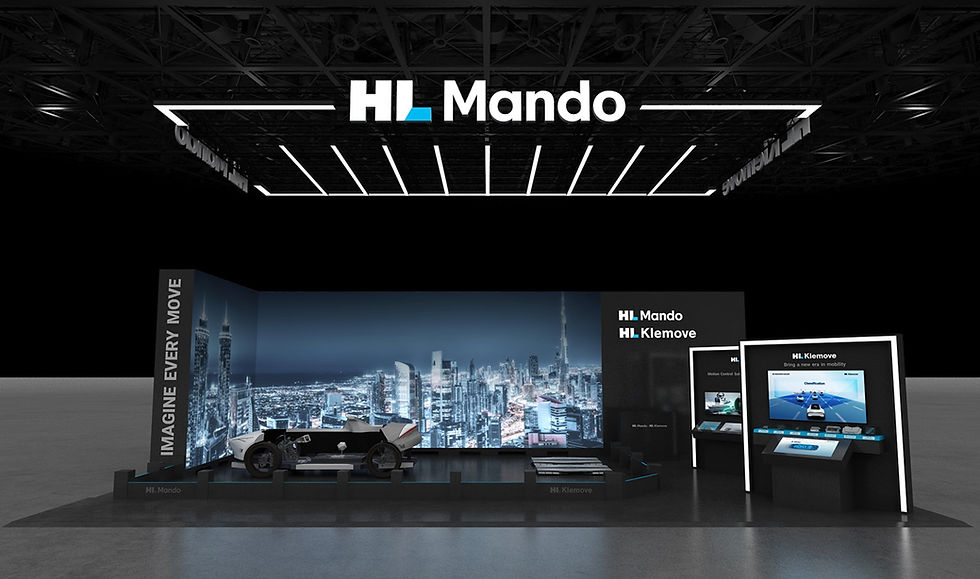 HL만도-HL클레무브, 2024 CES 동반 참가