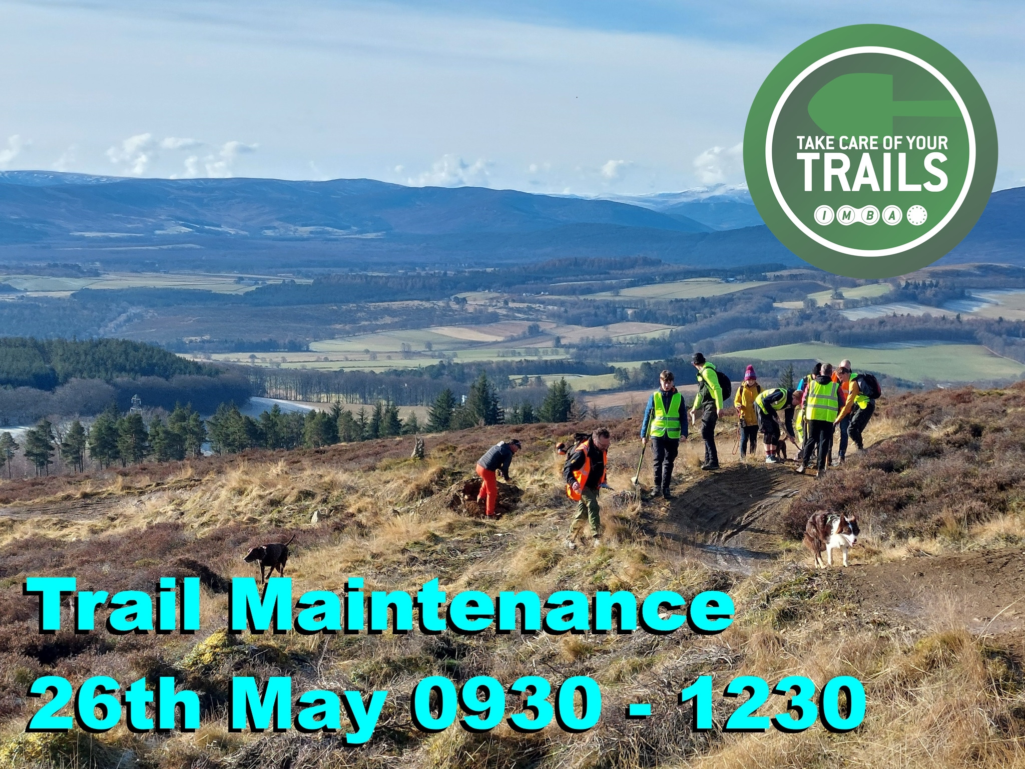 Elevating the trails - Maintenance Day | Tarland Trails