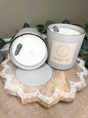 Mahogany & Shea Single Wick | AlluringCreationsMC