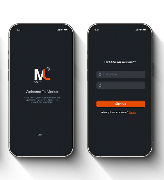 Morelux app | Chelseas.design