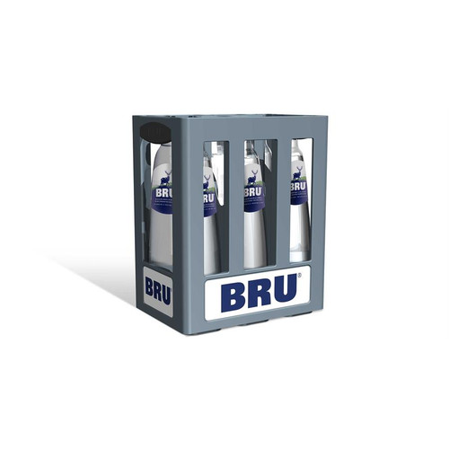BRU Plat Mineraalwater 1l, per fles | Mijnsite