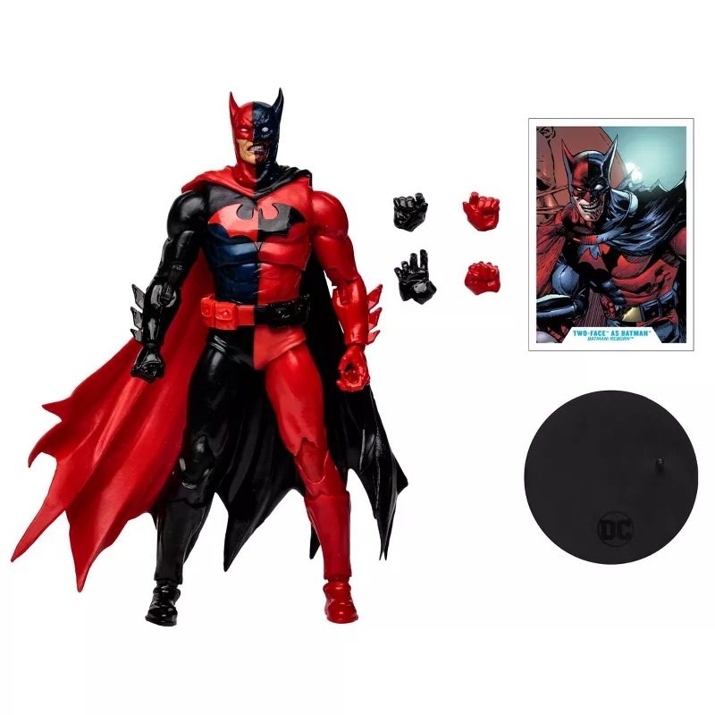 McFarlane DC Multiverse reveals for Knightfall Batman, Two-Face as ...