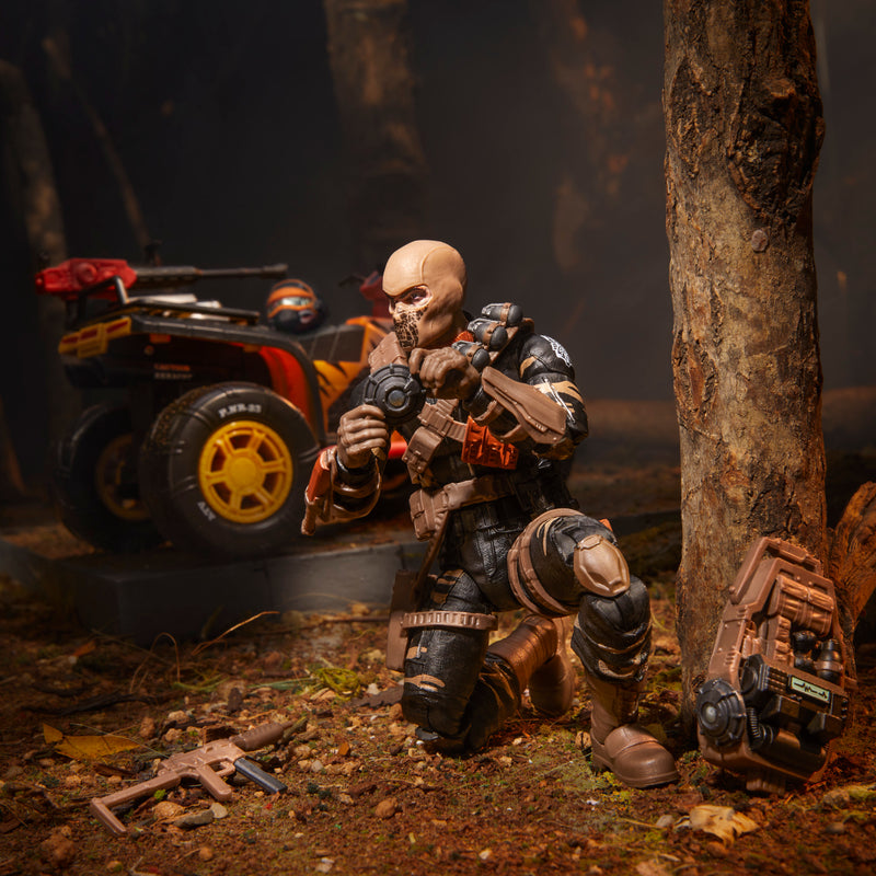 G.I. Joe Classified Series Exclusive Tiger Force Wreckage and Tiger Paw ATV