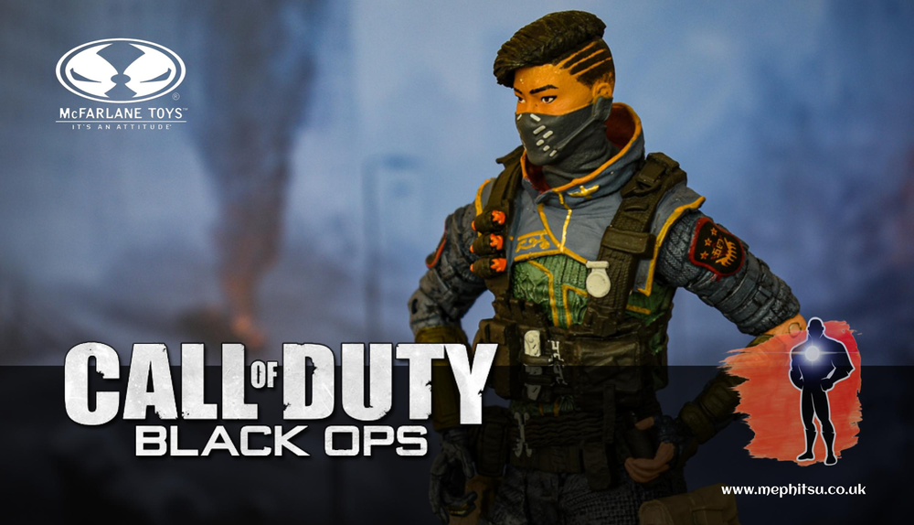 Review : McFarlane Seraph (He Zhen-Zhen), Call of Duty Black Ops