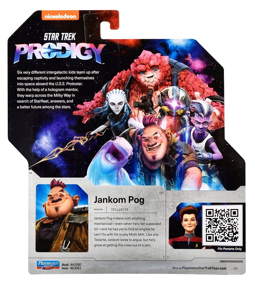 Star Trek Prodigy figure images courtesy of Amazon US