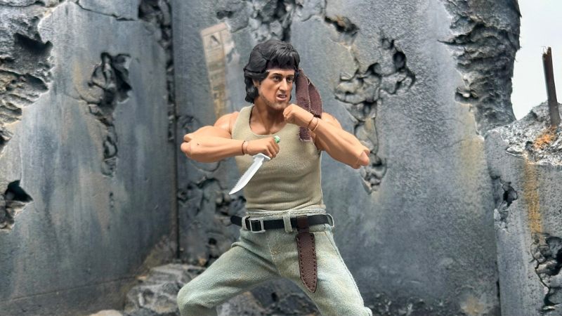 Hiya Toys Exquisite Super Series Rambo, First Blood