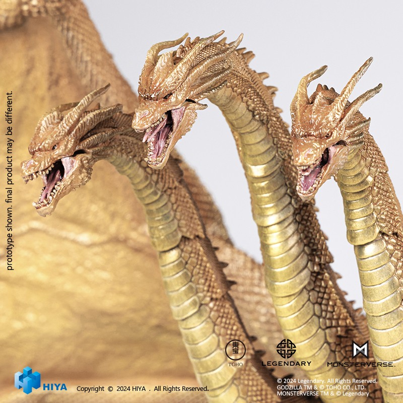 Hiya Toys Exquisite Basic King Ghidorah 'Gravity Beam' Version from ...