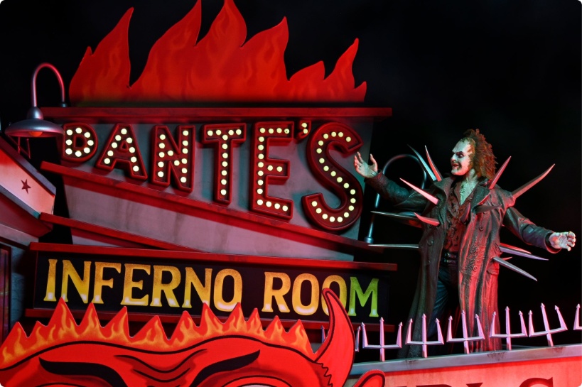 NYCC 2024: NECA Beetlejuice Dante's Inferno Room playset with Ultimate ...
