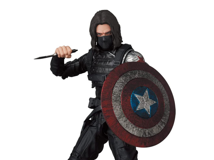 Captain America Stealth Suit and The Winter Soldier from Medicom MAFEX