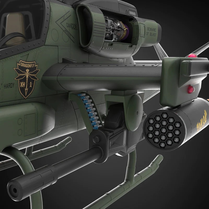 Hasbro unveils HasLab G.I. Joe Classified Series Dragonfly XH-1 and ...