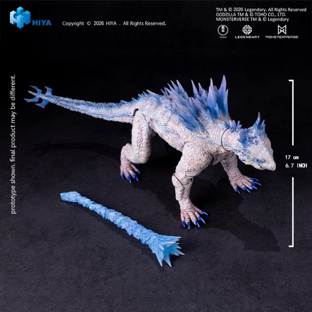 Hiya Toys Exquisite Basic+ Frost Bite Blast Shimo from Godzilla X Kong ...