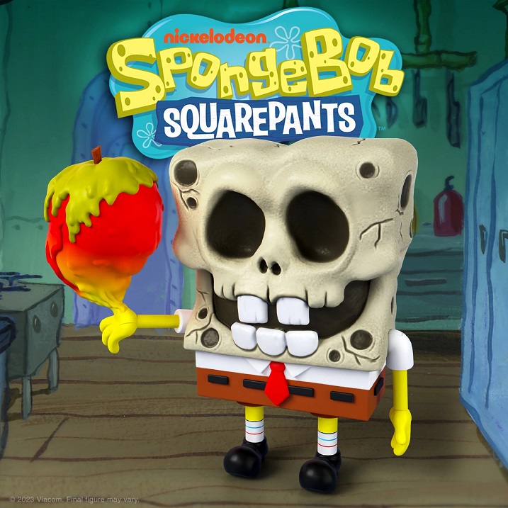Super7 Ultimates Spongebob Squarepants 'Skull-Head'