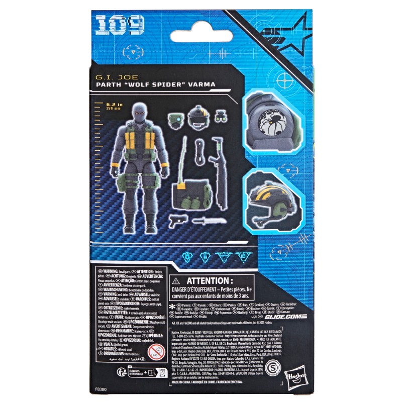 Hasbro G.I. Joe Classified Series Cobra Shadow Tracker, Night Force ...