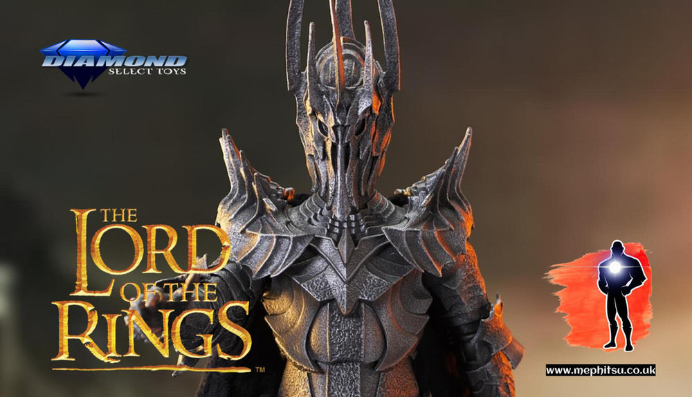 Diamond Select Lord of the Rings Sauron Build-a-Figure, new images