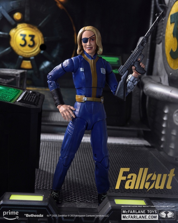McFarlane Deluxe Fallout 7 inch figures, including Maximus, The Ghoul ...